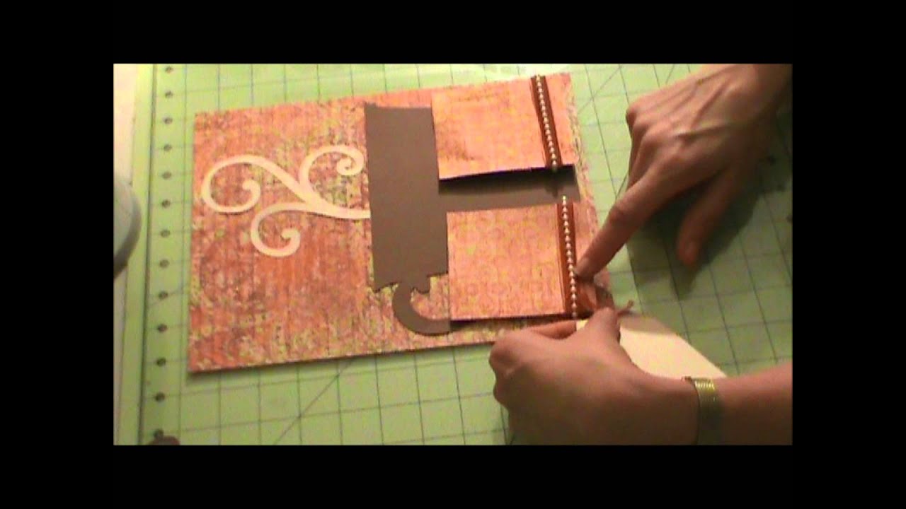 Coffee Break Scrapbook Layout - YouTube