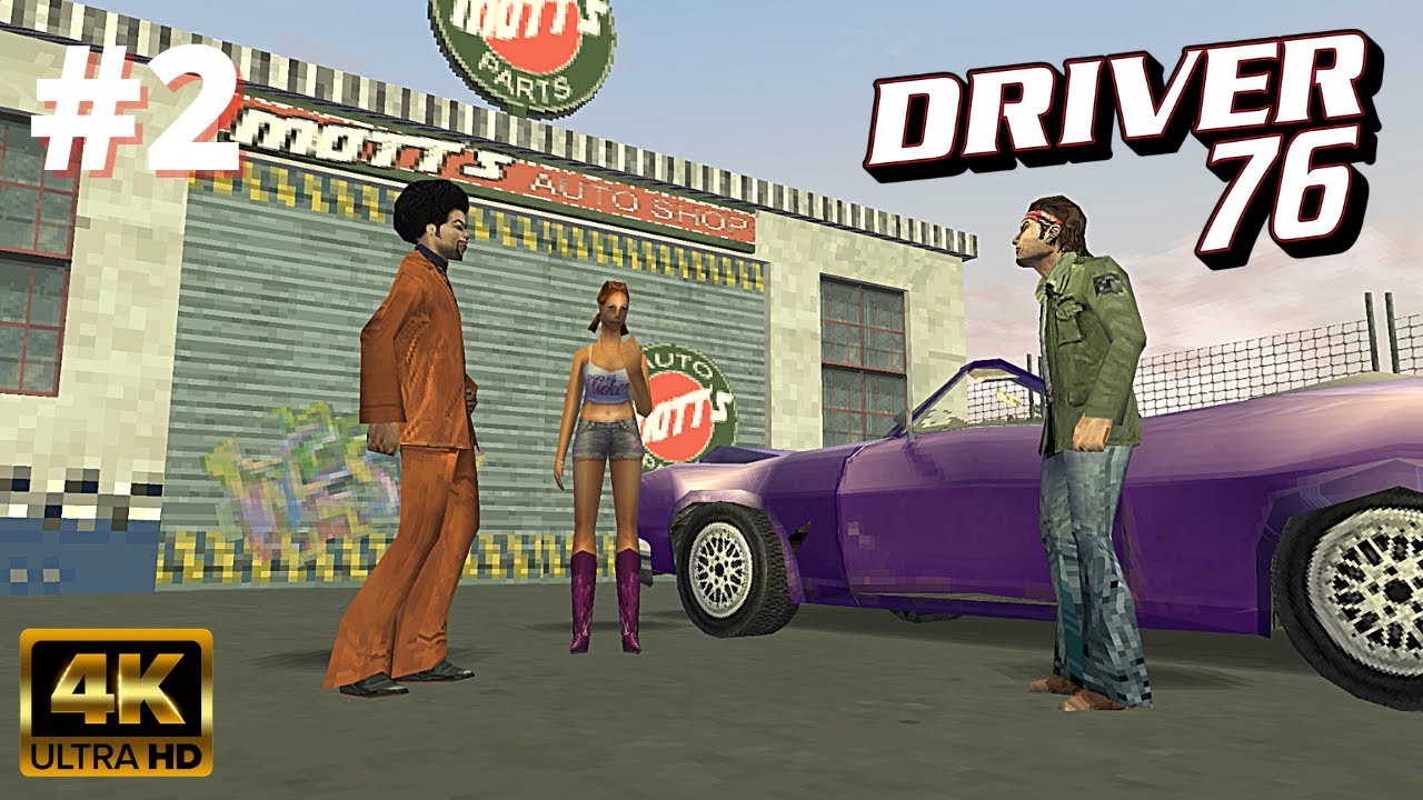 Driver '76 [4K60][PSP] - Mission #2 - All the Way Up to 11 - YouTube