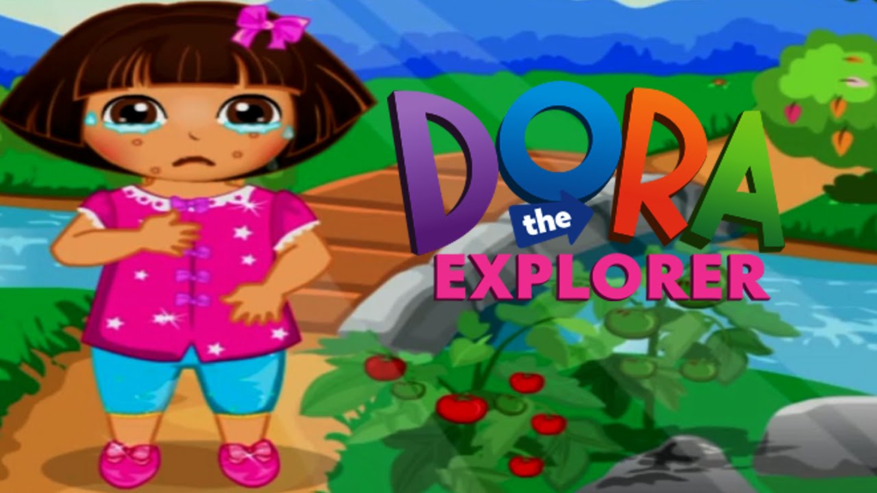 Dora Disease Doctor Care - Dora the Explorer Video Game for Children ...