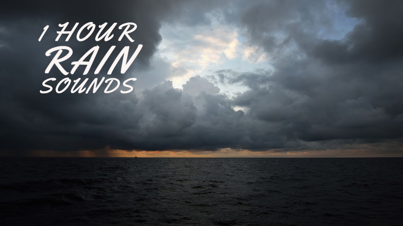 1 Hour of Calming Rain Sounds and Captivating Rain Footage for study ...
