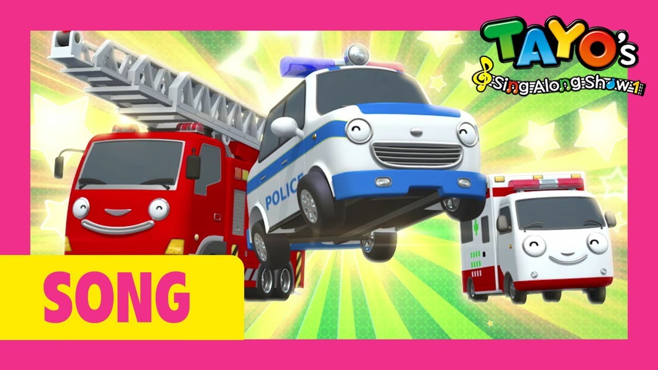 [Tayo's Sing Along Show 1] #02 The Brave Cars - YouTube