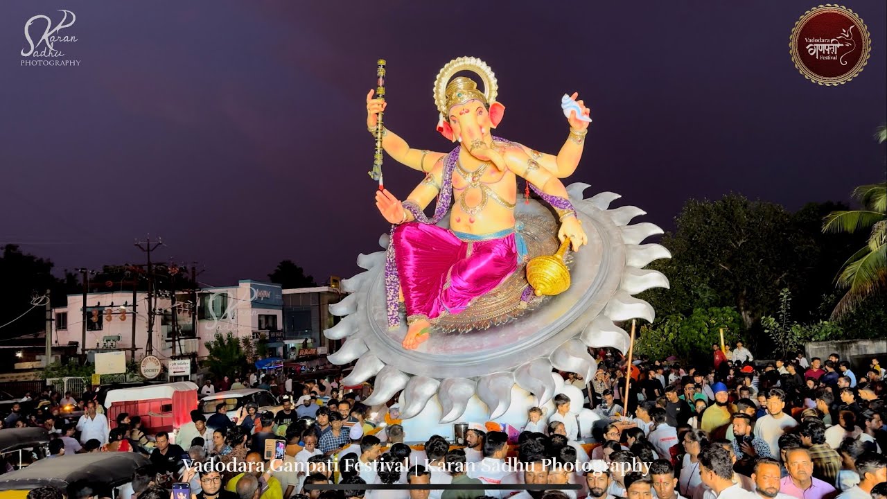 Kalupura Sarvajanik Yuvak Mandal Ganpati Aagman 2024 Vadodara ...