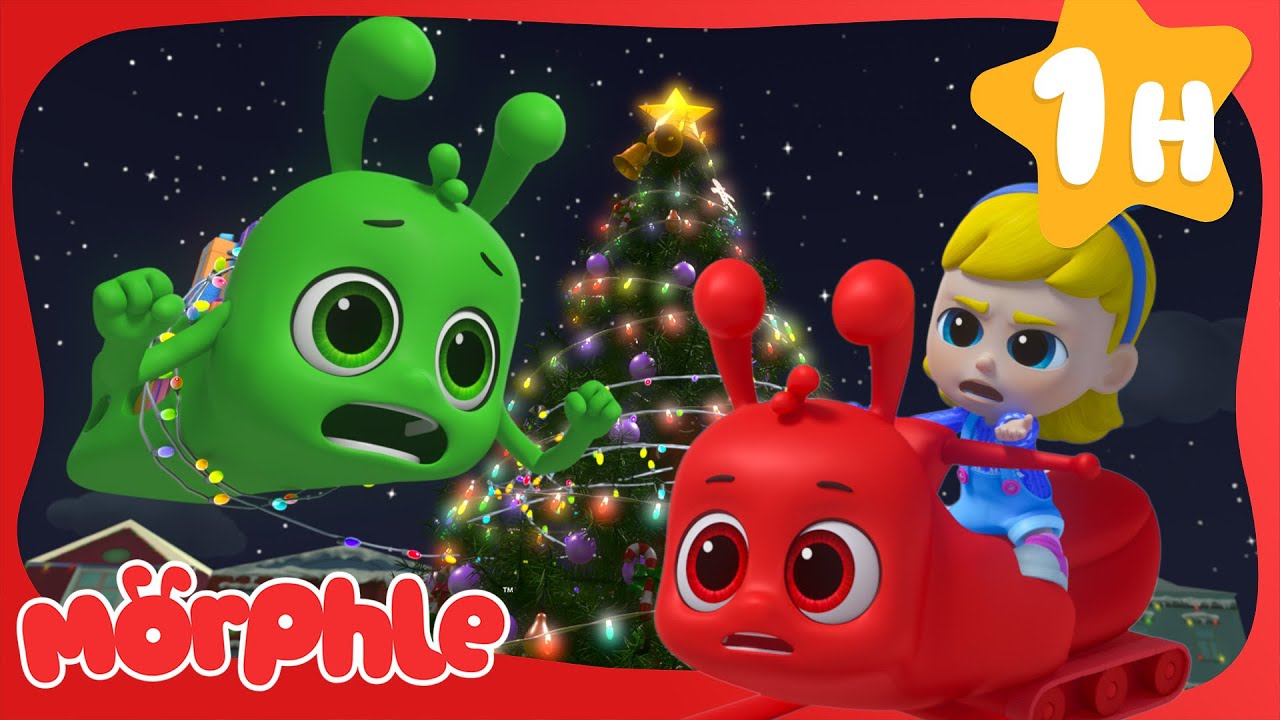 Orphle Steals Christmas! 🎁 ️ | Morple Fun Cartoons | Moonbug Kids ...