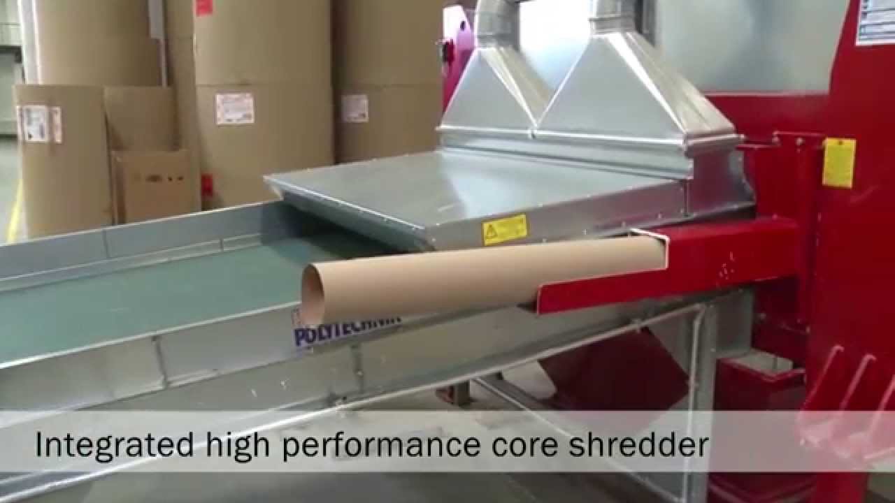 PHSH shredder with core entry - YouTube