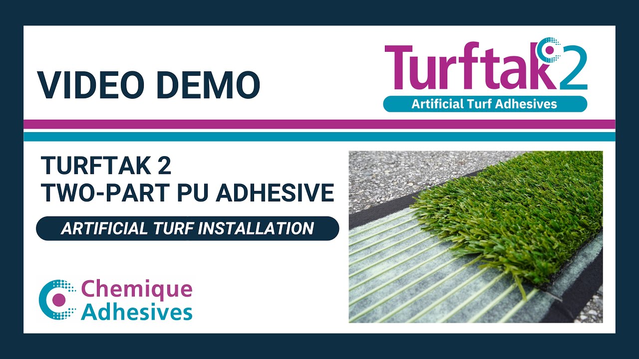 How-To: Quick & Easy Turf Installation with Two-Component Kit - YouTube
