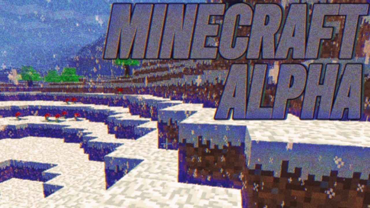 Minecraft Alpha odcinek 1 - Zaczynamy nostalgiczną przygodę - YouTube