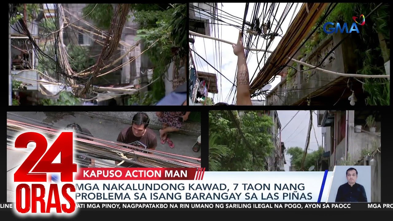 Mga nakalundong kawad, 7 taon nang problema sa isang barangay sa Las ...