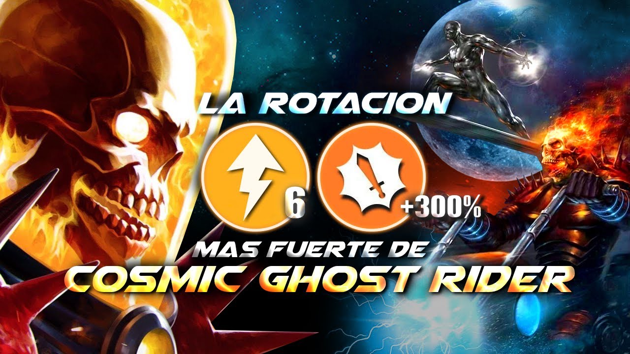 Si tienes a COSMIC GHOST RIDER, debes ver este video... | PRO TIPS MCOC ...