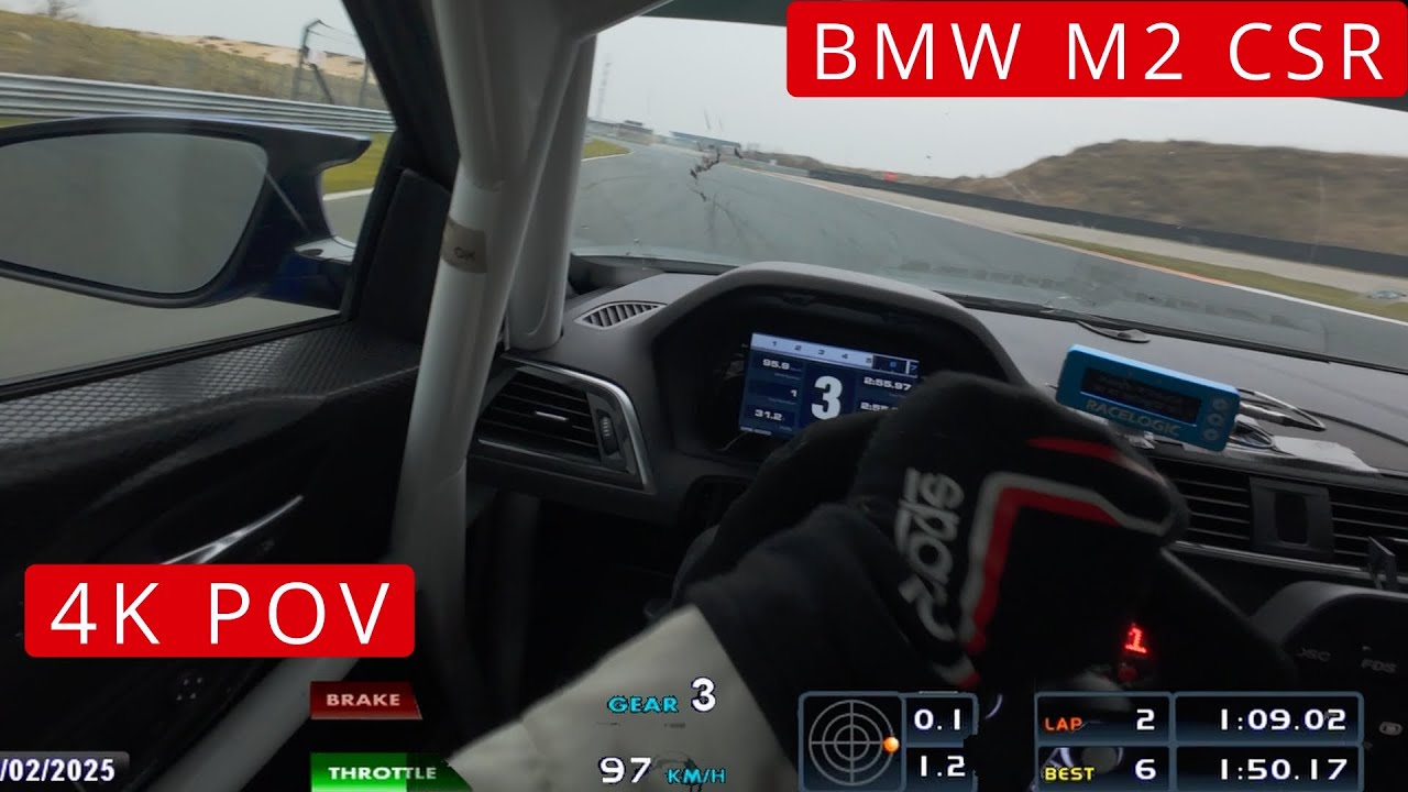 BMW M2 CSR Shakedown // PURE SOUND // Circuit Zandvoort 4K Raw onboard ...