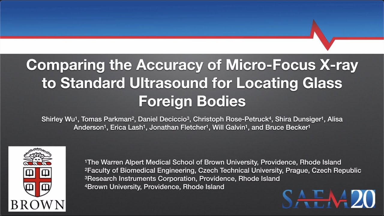 Comparing the Accuracy of Micro-Focus X-ray to Standard Ultrasound for ...