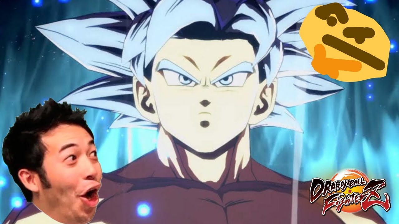 Button Mashing With Ultra Instinct Goku On Fighterz - YouTube