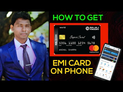 How To Get Bajaj Digital EMI Card In Tamil Jbs Tech - YouTube