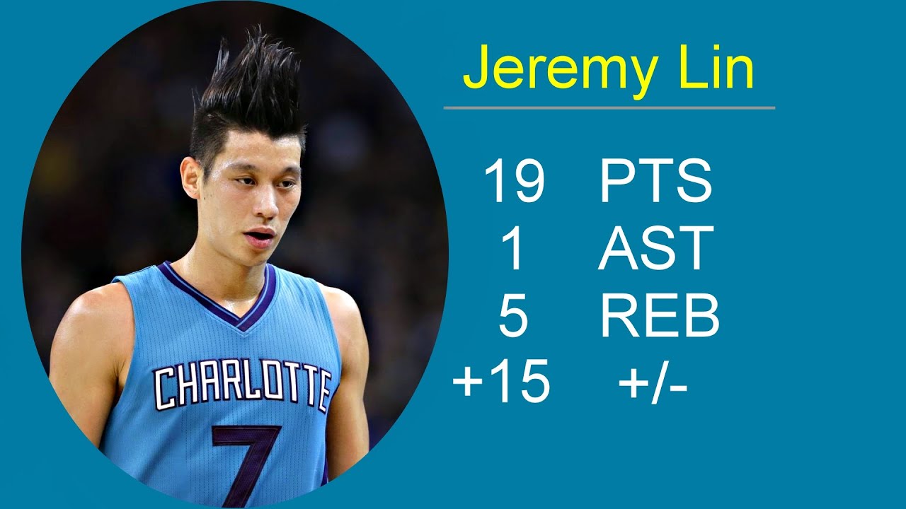 Jeremy Lin Highlights-2016.01.13 Charlotte Hornets vs Atlanta Hawks ...