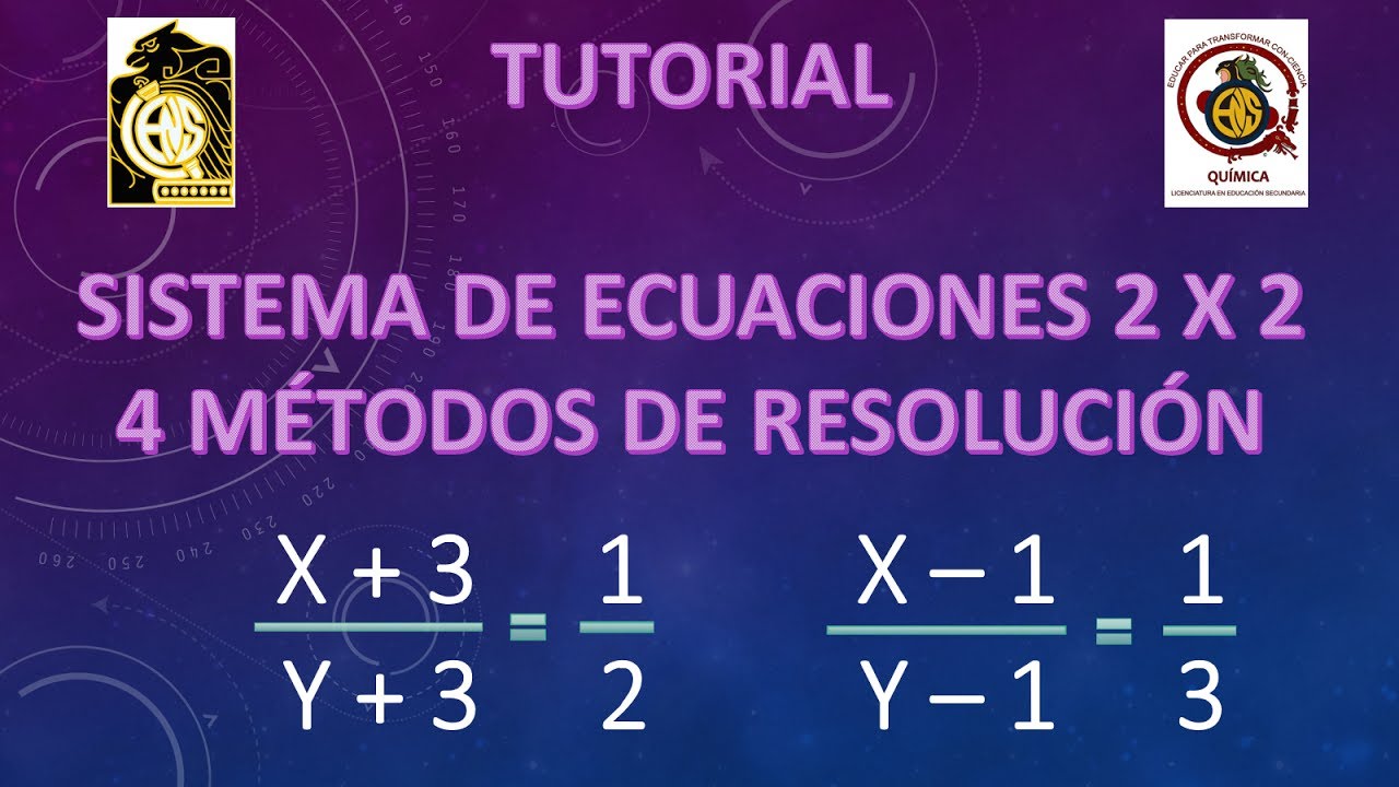 Cómo Resolver Sistema De Ecuaciones Por Los Métodos Gráfico