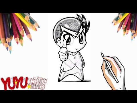 COMO DESENHAR YUSUKE URAMESHI CHIBI | HOW TO DRAW YUSUKE URAMESHI CHIBI ...