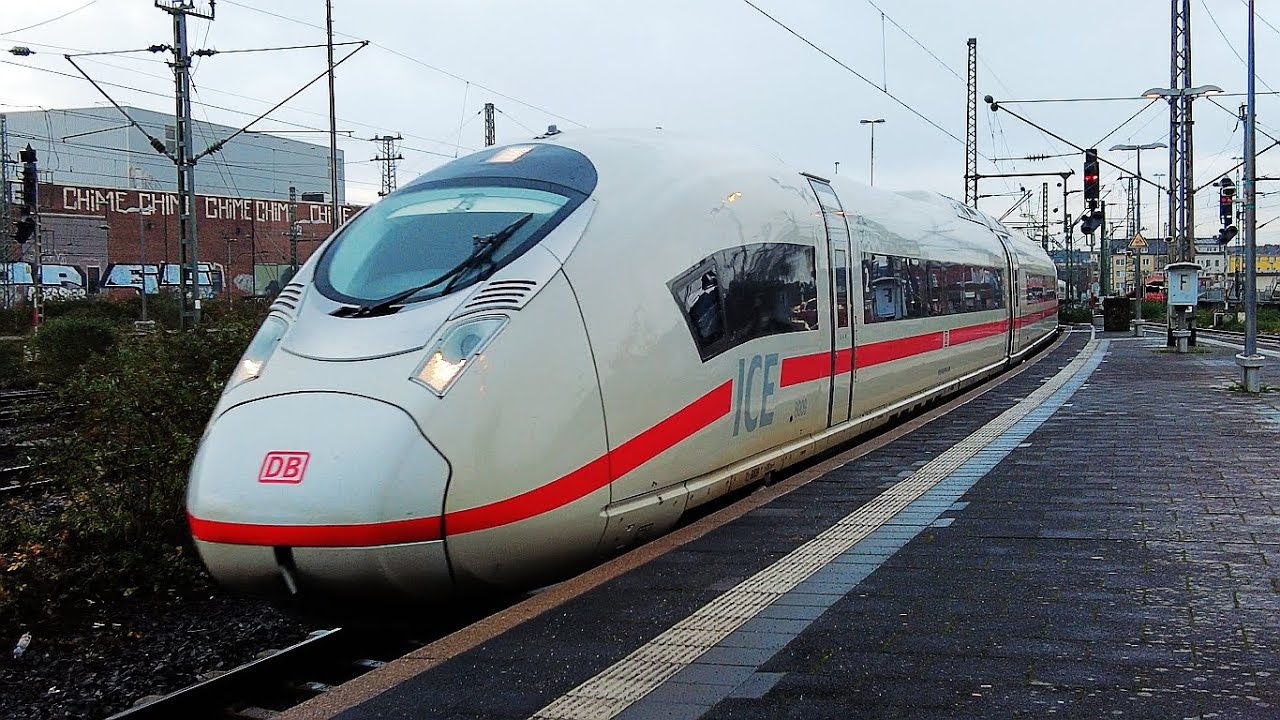 🇩🇪DB ICE Germany Train🚂4K 60FPS - YouTube