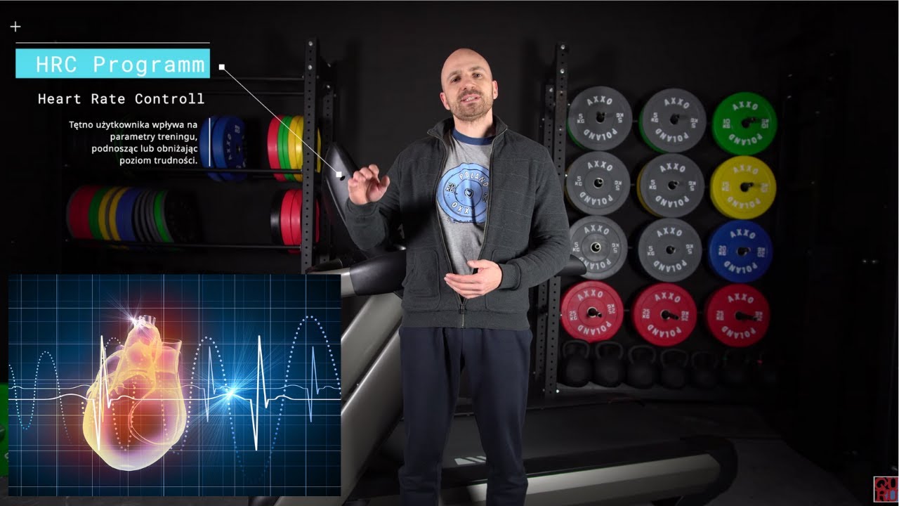 HRC program treningowy sterowany biciem serca - YouTube