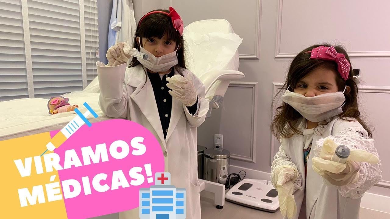 Bella e Sofia viraram médicas - YouTube