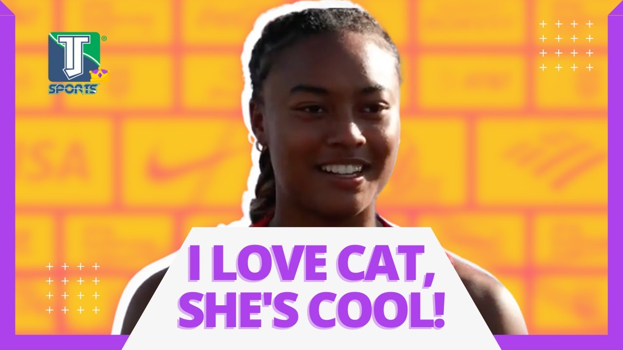 Jaedyn Shaw TALKS about her CONNECTION with Catarina Macario in the ...