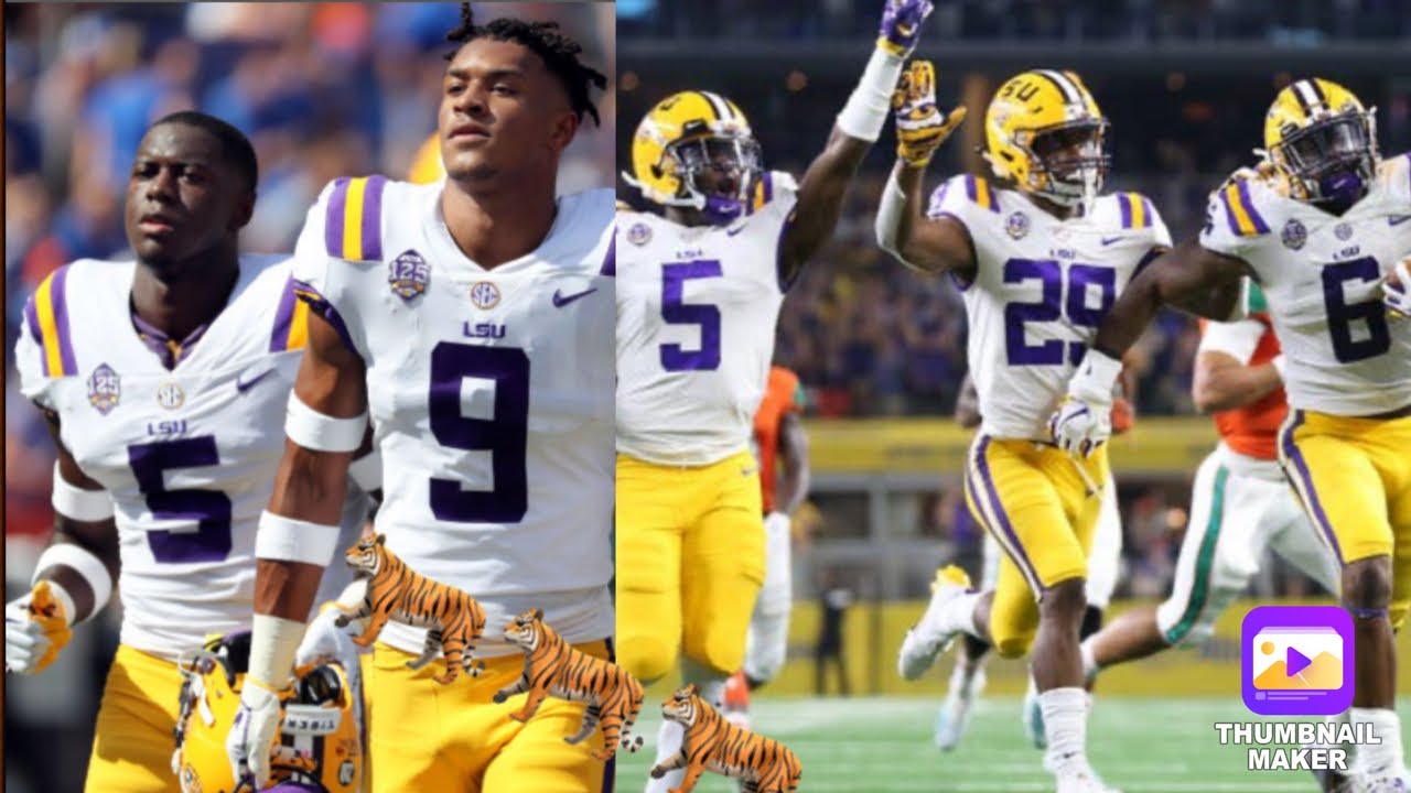 LSU/DBU defense highlights LSU DEFENSE - YouTube