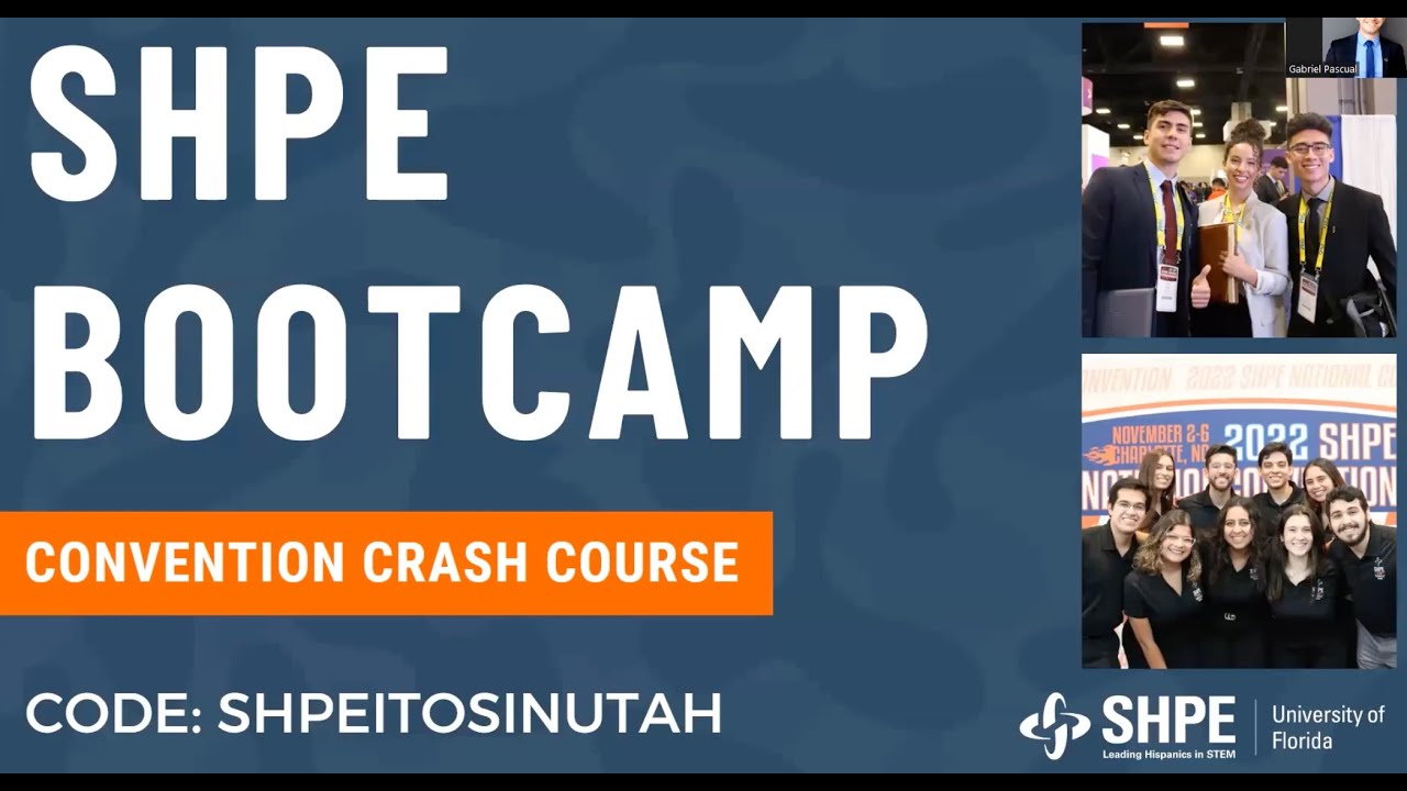 SHPE UF Convention Crash Course 2023 - YouTube