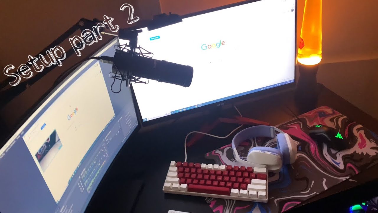 Gaming setup part #2 - YouTube