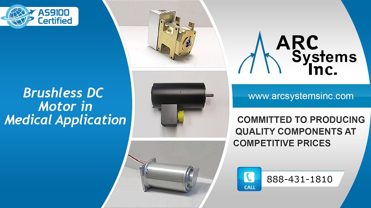 Brushless DC Motors In Medical Applications From ARC Systems, Inc ...