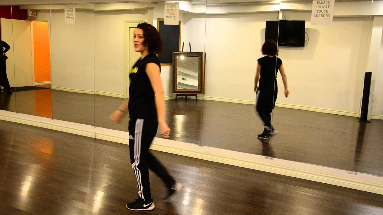 Dansation - Caddy Superville - Basic Hip Hop - Bart Simpson Tutorial - YouTube