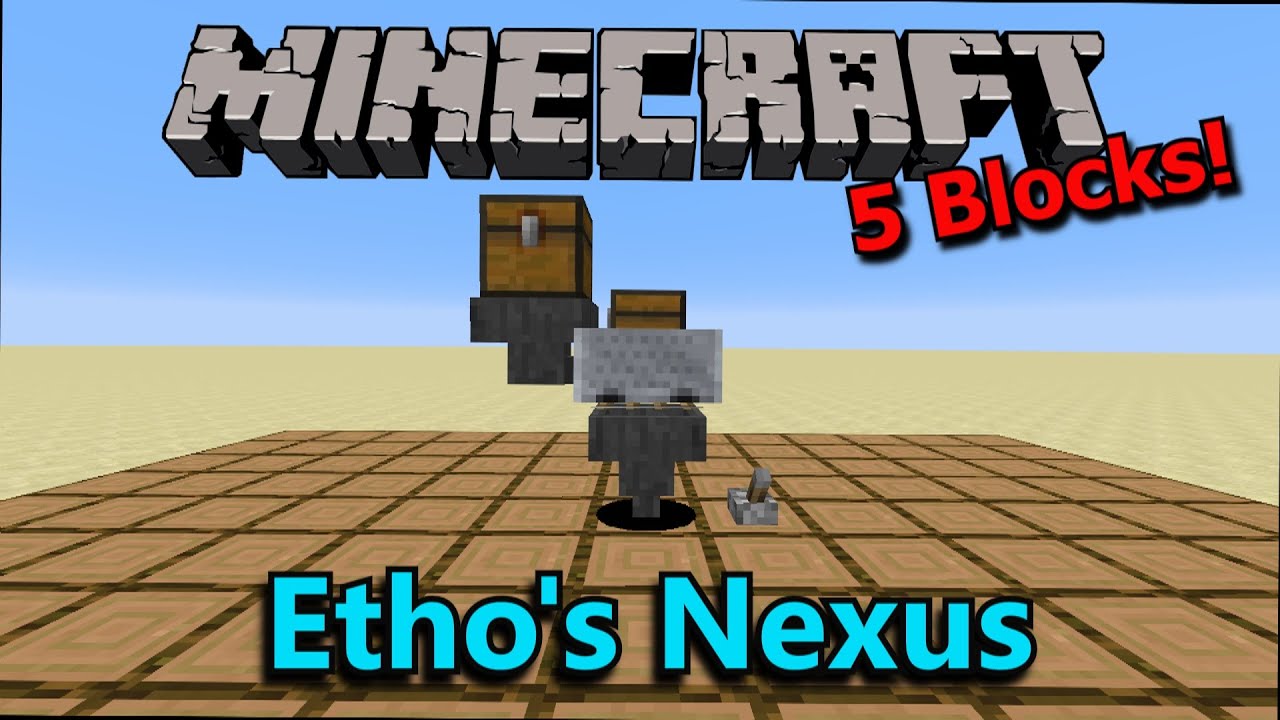 Minecraft: Etho's Nexus in 5 Blocks! - YouTube