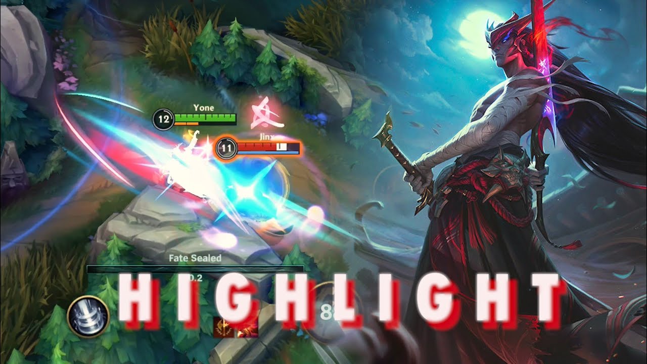 WILD RIFT:MAIN YONE BEST PLAY_YONE MONTAGE #2 - YouTube
