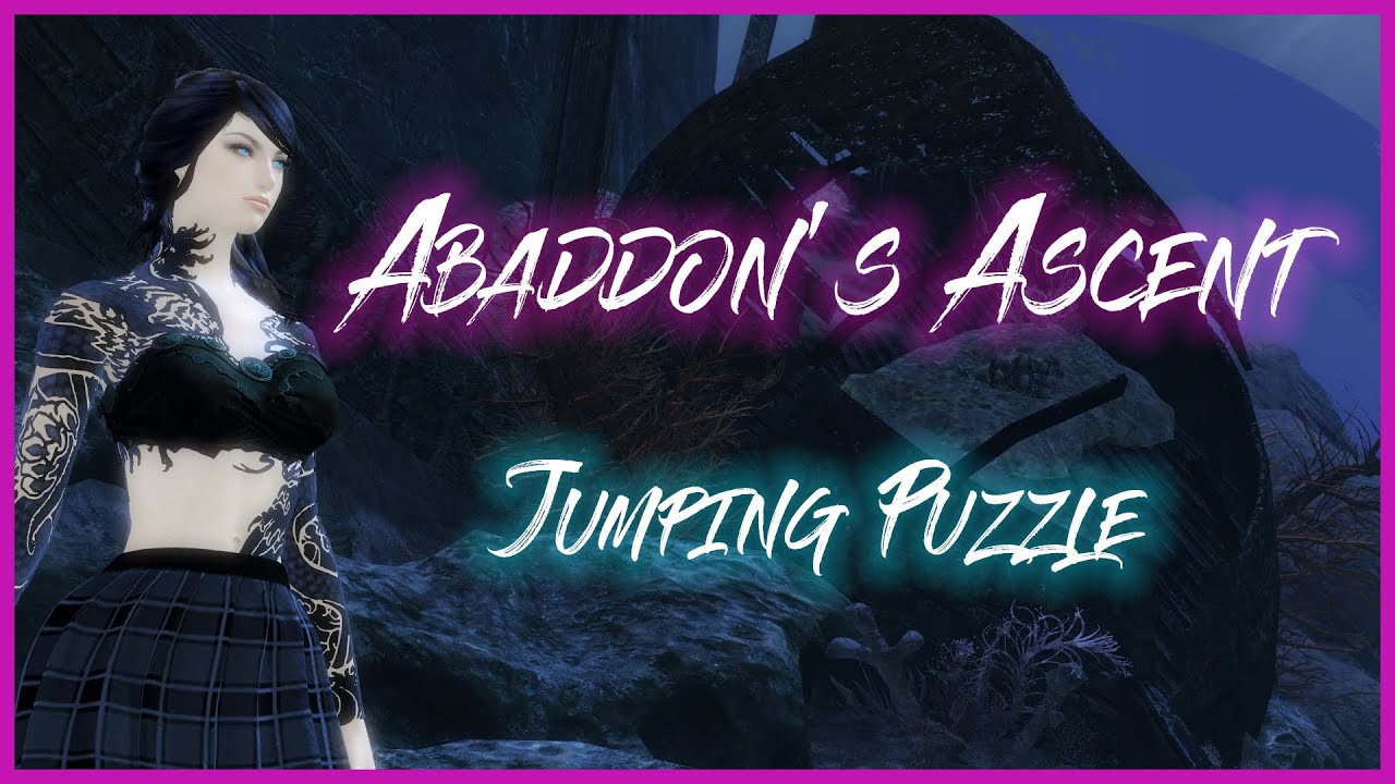 GW2 - Abaddon's Ascent Jumping Puzzle - Guild Wars 2 - YouTube