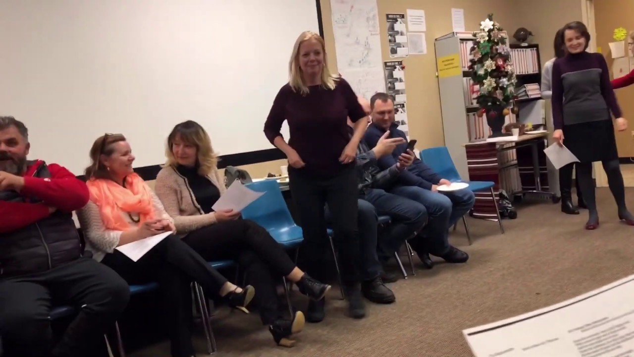 Class potluck - YouTube