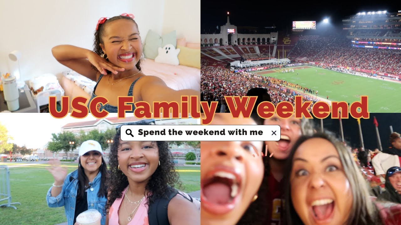 USC Family Weekend!!! | Spend the Weekend with me :) - YouTube