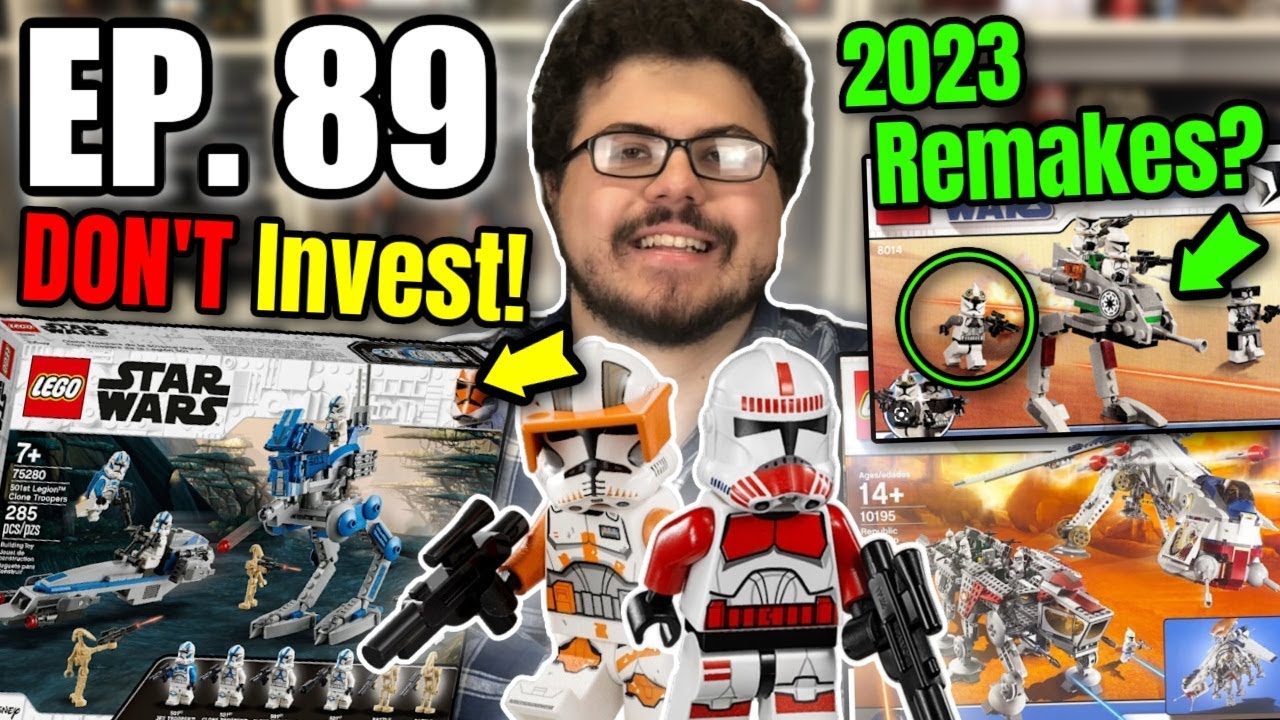 2023 LEGO Star Wars The Clone Wars Set REMAKES? LEGO Investing Regrets ...
