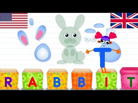 Bini Bambini ABC in boxes english, Letter R, juego de cajas aprender ...