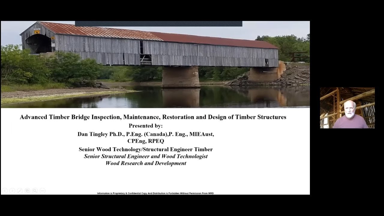 Advanced Timber Bridge Inspection, Maintenance, Restoration and Design ...