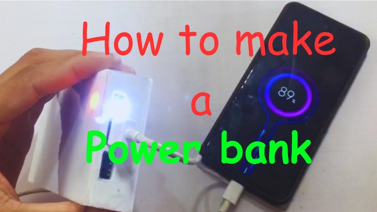 HOW TO MAKE A POWER BANK || power bank kaise banaye - YouTube