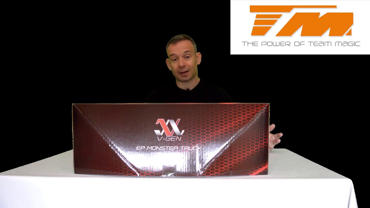 Team magic E6 v-gen de chez TEAM MAGIC RC (Unboxing - deballage ...