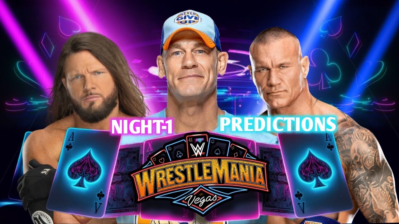 WWE WRESTLEMANIA 41- NIGHT 1 DREAM MATCH CARD PREDICTIONS | Wrestle ...