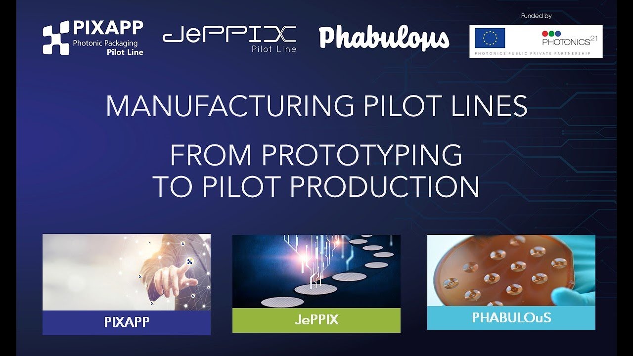 Short introduction to the manufacturing pilot lines in photonics (by Dr ...