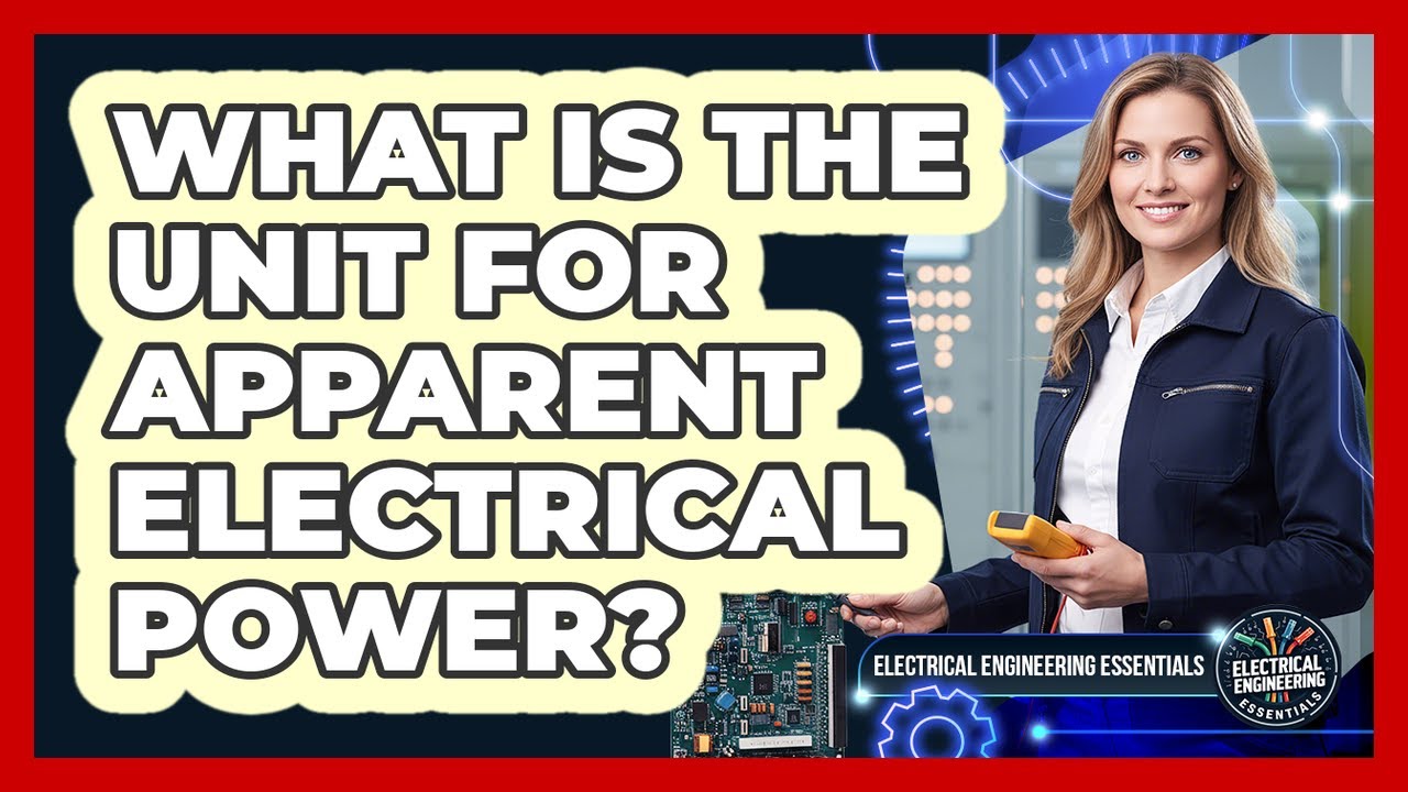 What Is The Unit For Apparent Electrical Power? - YouTube