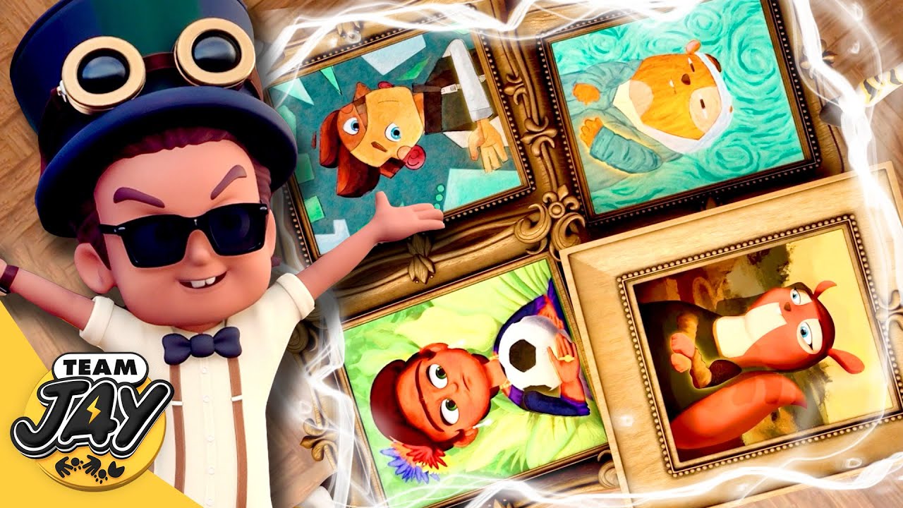 NEW! 🎉 Lost in ART 🎨🖼️ | Season 2 | Episode 4 - Team Jay by Juventus FC! ⚽ - YouTube