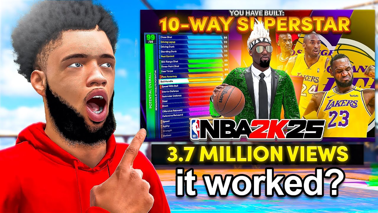 I Tested Clickbait BUILDS to see if they ACTUALLY WORK... (NBA 2K25 ...