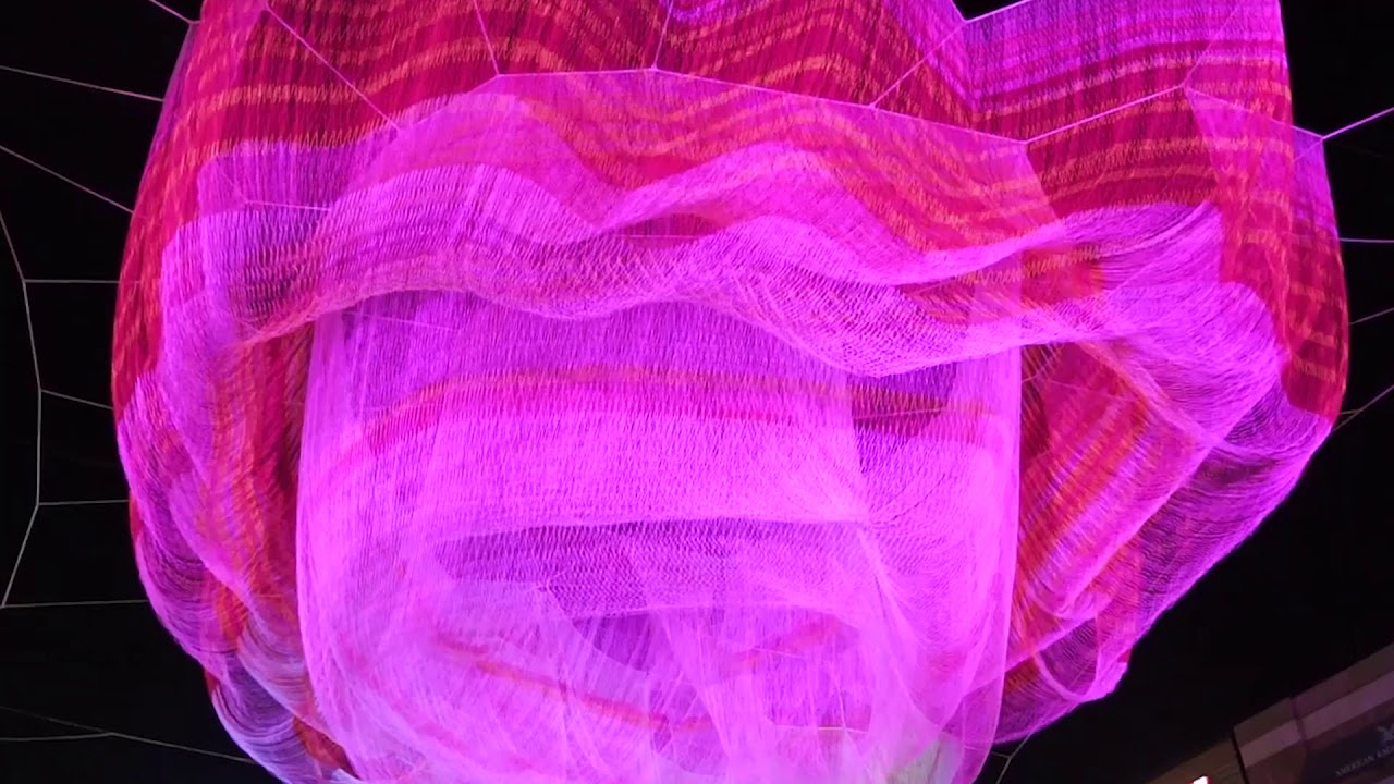 Net Sculptures by Janet Echelman - YouTube