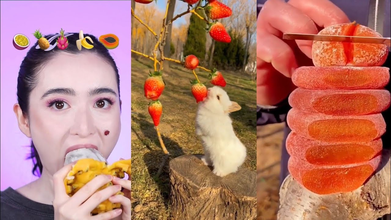 😍 Farm Fresh Ninja Fruit | Tik Tok China |(Oddly Satisfying Fruit Ninja ...
