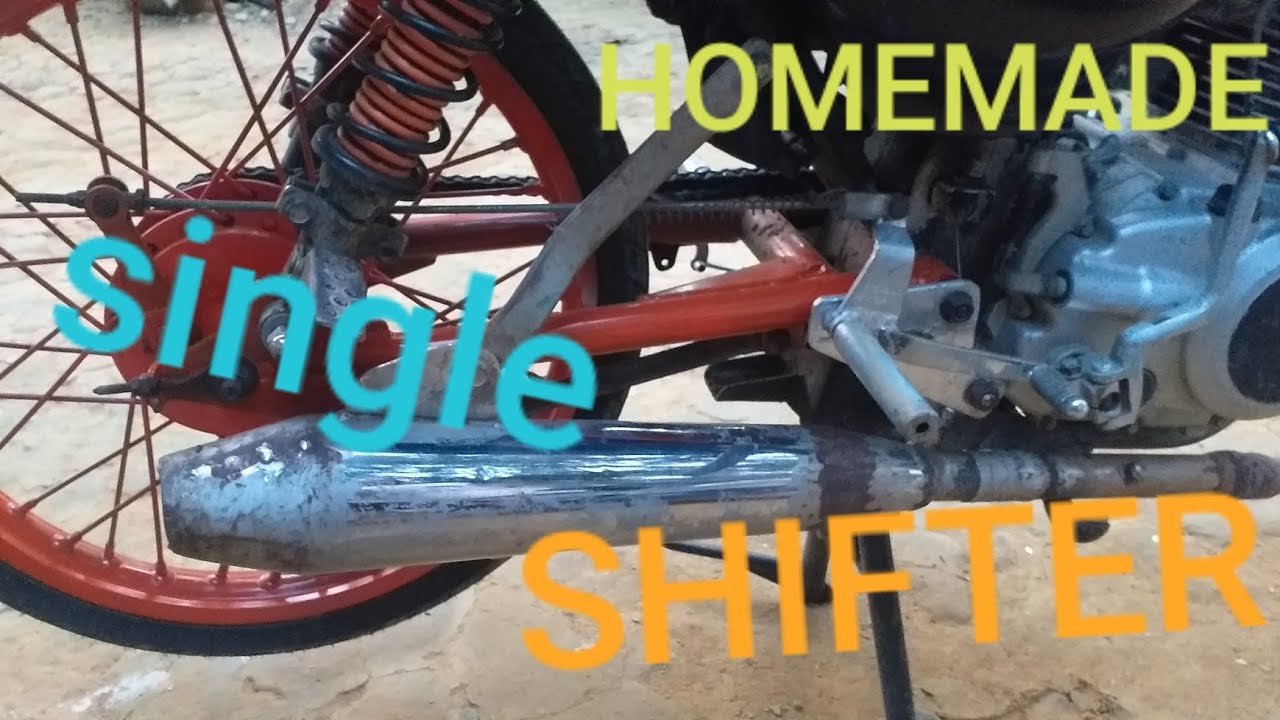 Ct100 homemade single shifter - YouTube
