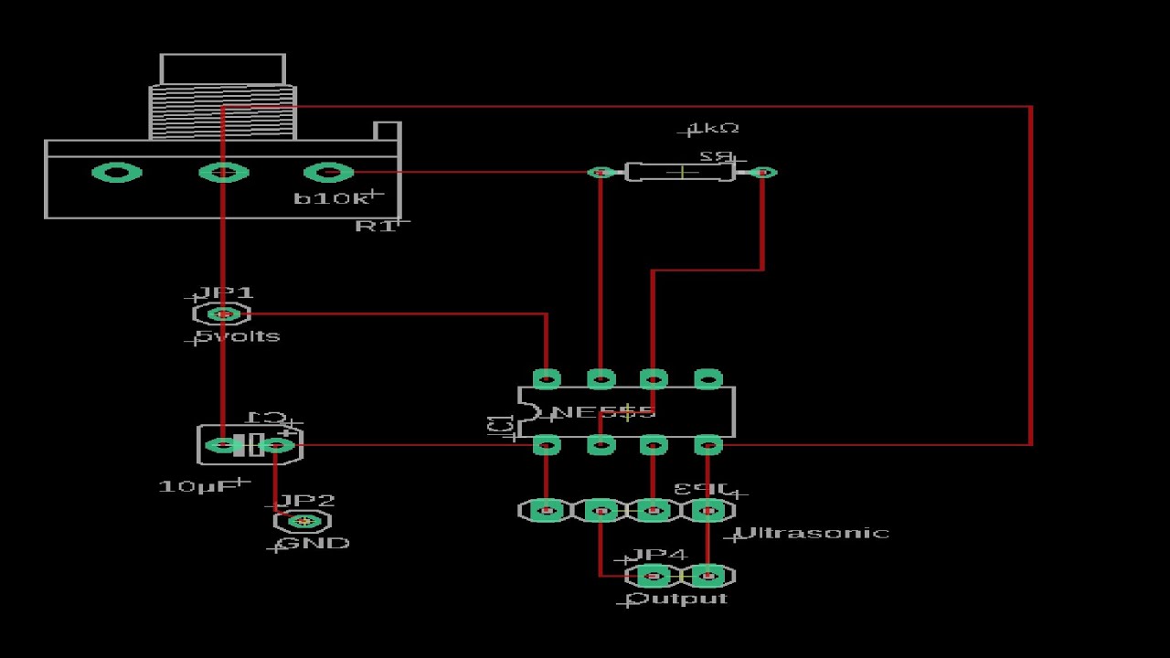 Ultrasonic sensor using ne555 timer - YouTube
