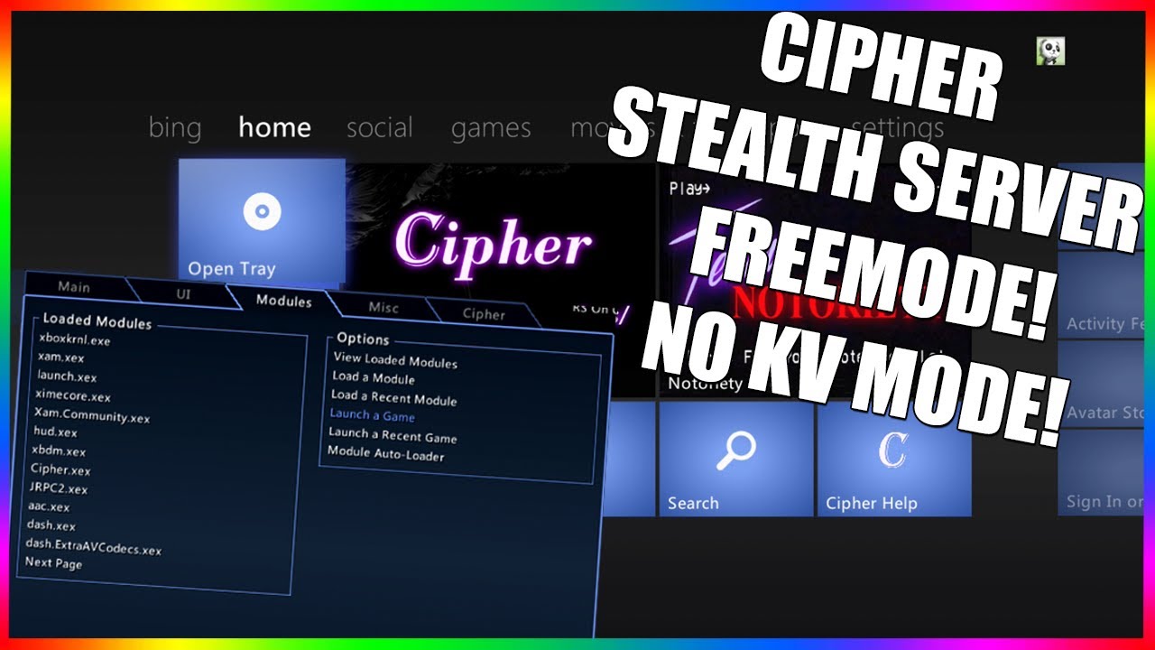 *FREEMODE* CIPHER STEALTH SERVER (NO KV MODE, ADVANCED GOLD SPOOFING, SESSION JOINER, OFFHOST ...