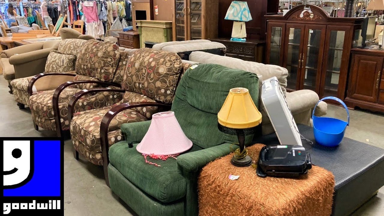 GOODWILL SHOP WITH ME FURNITURE ARMCHAIRS TABLES SOFAS DECOR ...