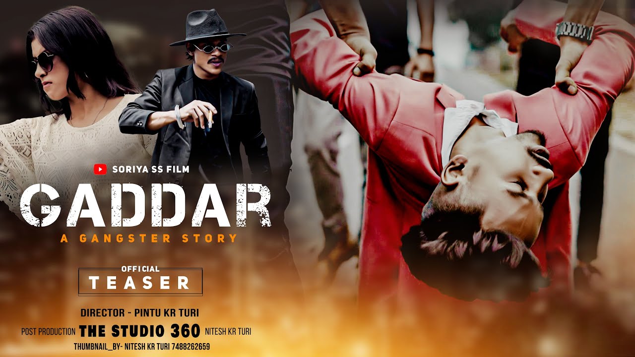 Gaddar Official Teaser || Gadaar new trailer 2023 || #soriyass_film ...